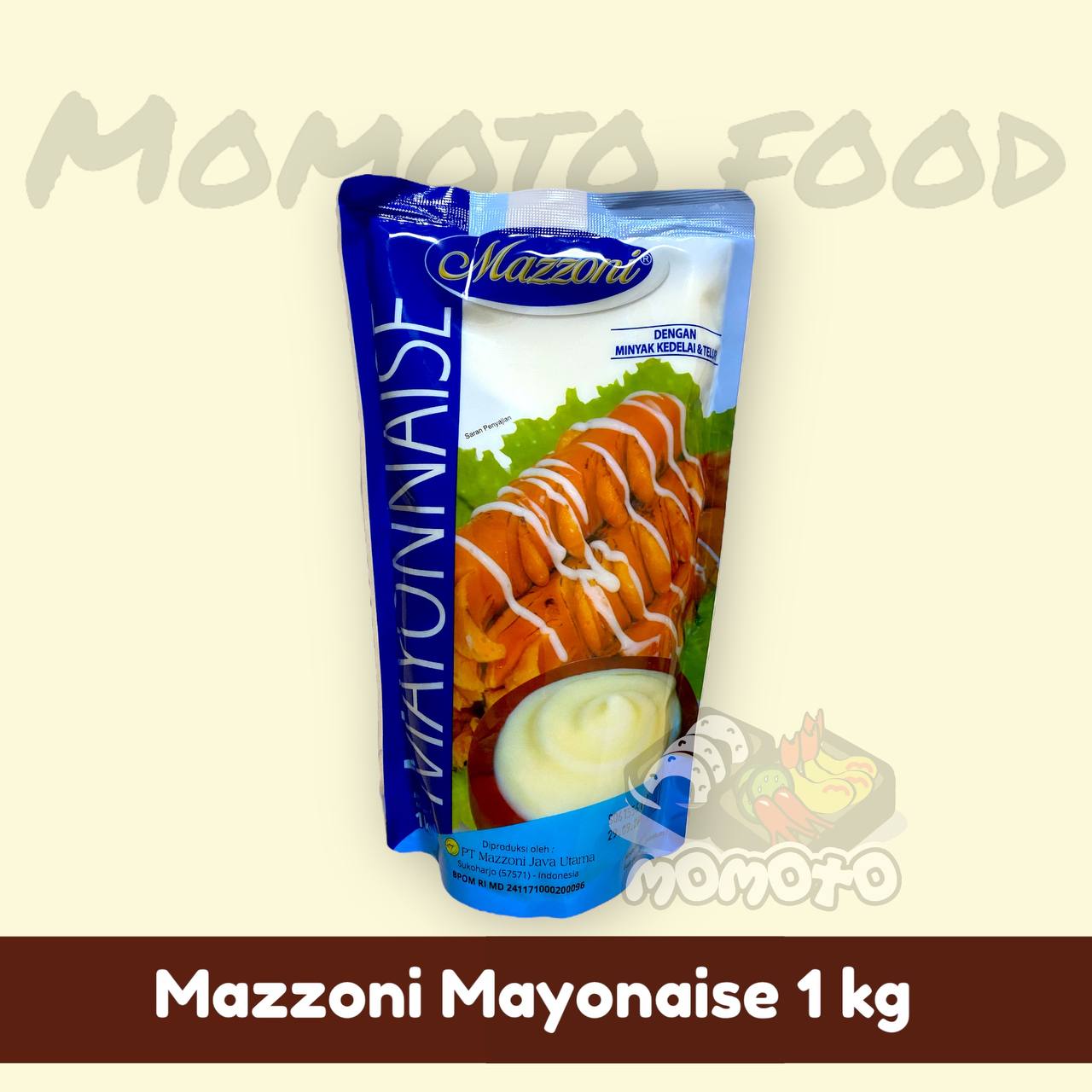 Mazzoni Mayo 1 kg Mayonaise Murah Mayones Ekonomis | Lazada Indonesia