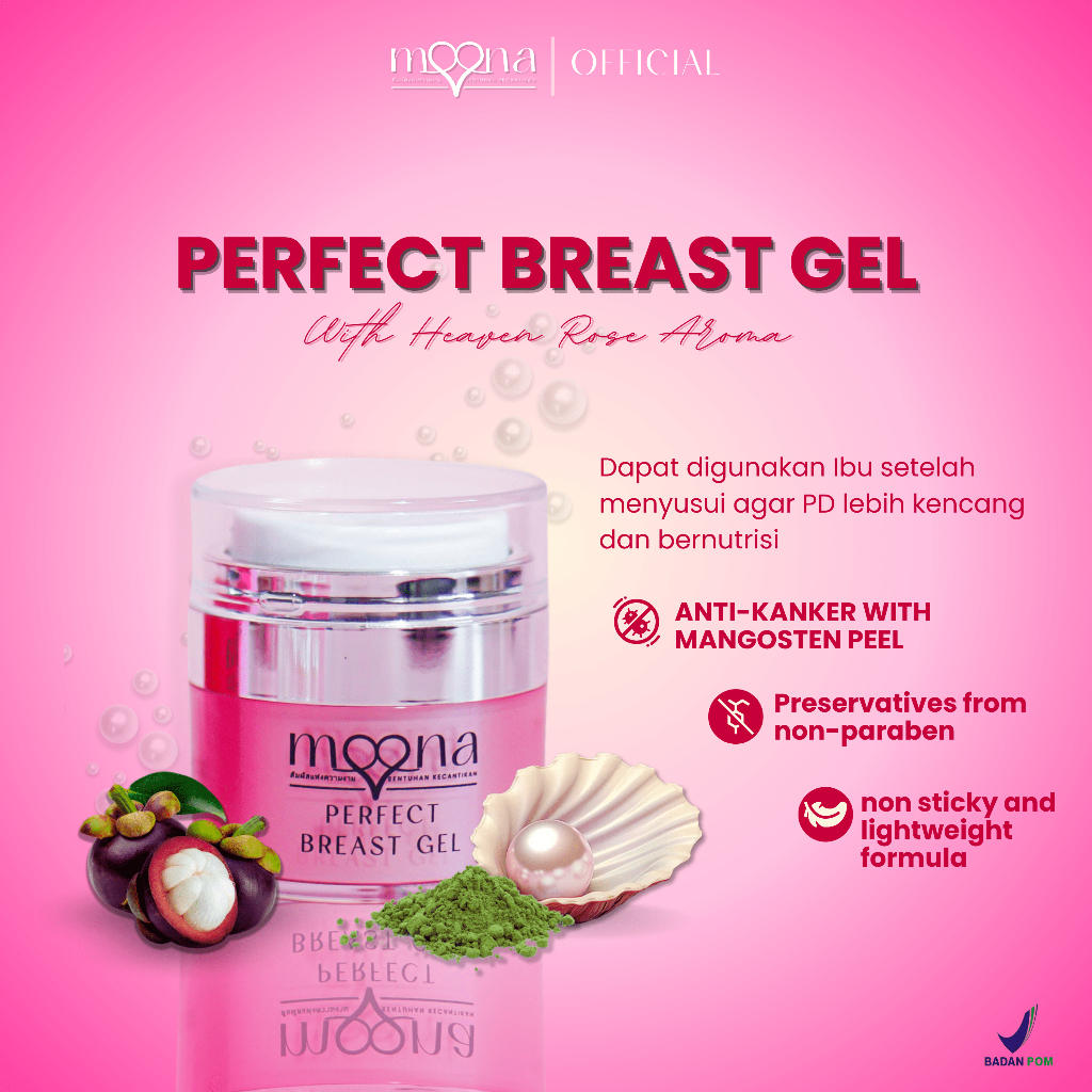 Perfect breast gel 20ml by MOONA bpom | Lazada Indonesia