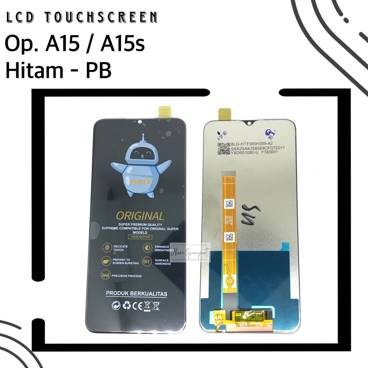 LCD TOUCHSCREEN OPPO A15 / OPPO A15S FULLSET | Lazada Indonesia