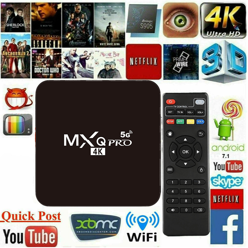 isinbox MX3 4K Android TV Box S905L RAM 8G+128G HD 3D Smart TV Box ...