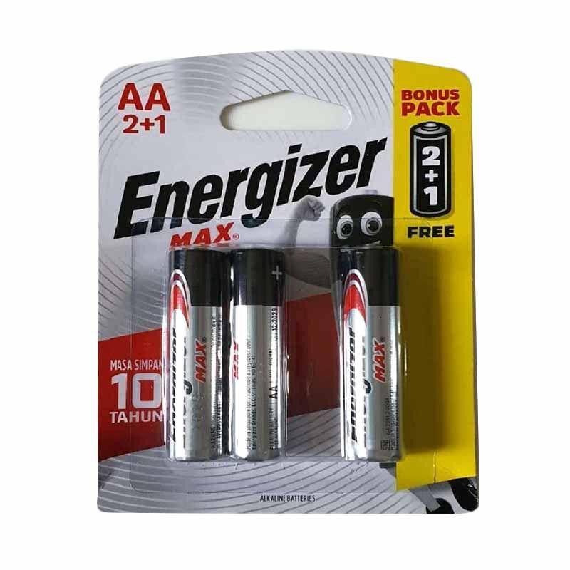 Baterai Alkaline Energizer Max AA A2 isi 3 Pcs | Lazada Indonesia