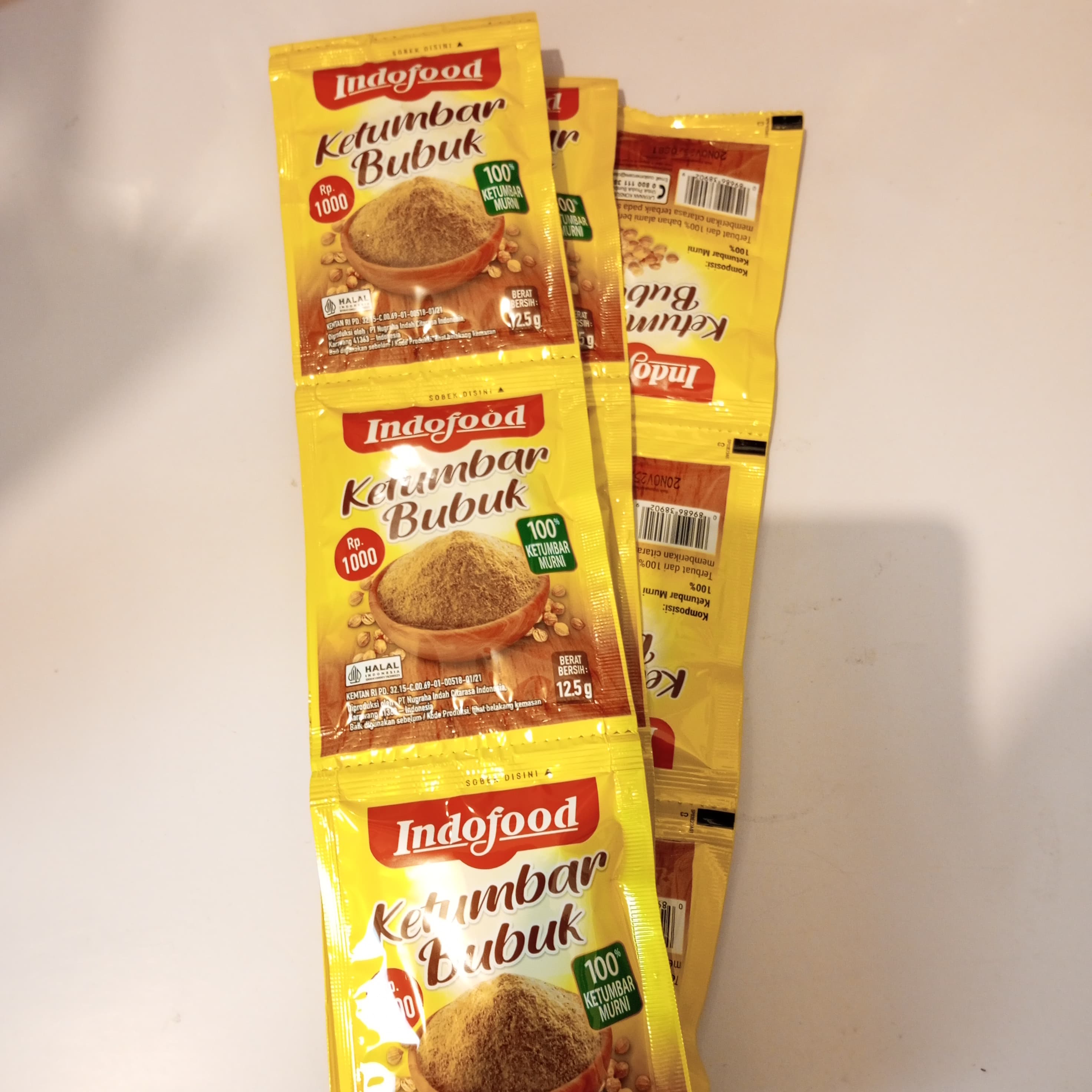 (1 Renceng 12 sachet) Indofood Bumbu Dapur Bumbu Rempah Bubuk Sachet ...