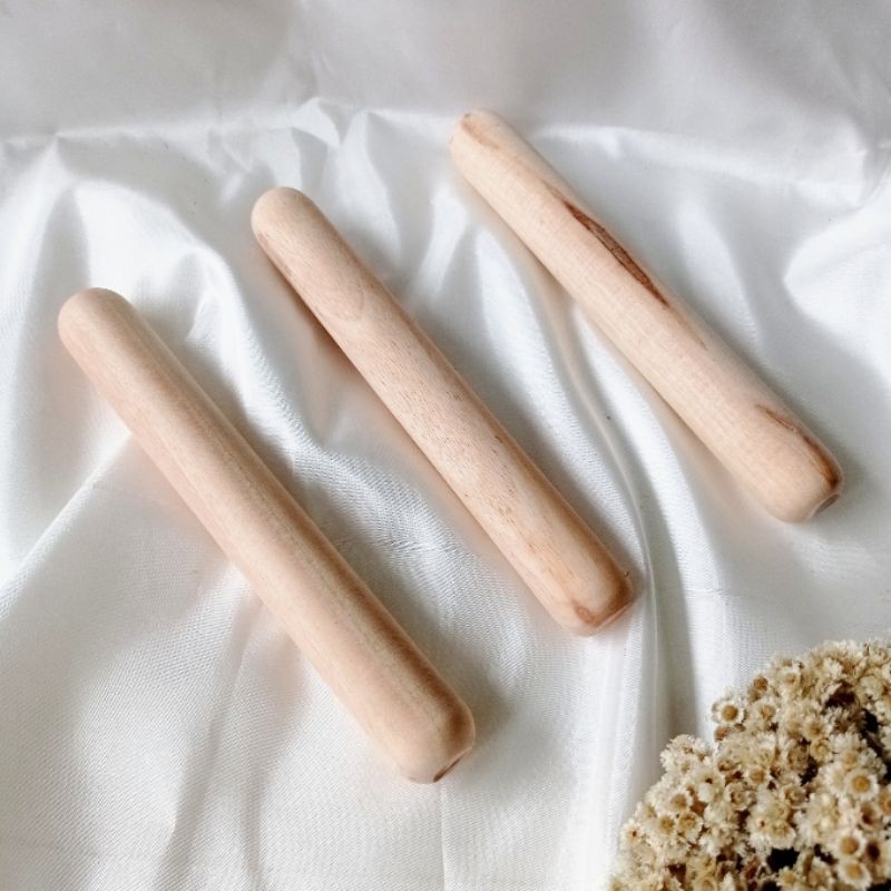 Rolling Pin Stick Kayu 20 cm, Penggilas Adonan Kue | Lazada Indonesia