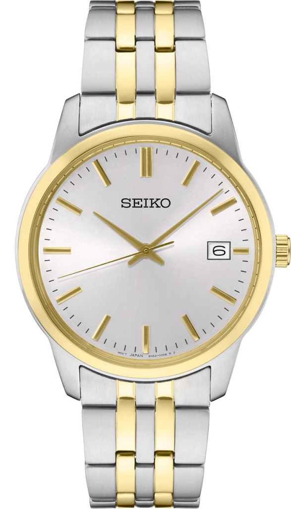 Jam Tangan Seiko SUR402 SUR402P1 Quartz Stainless Silver Gold Original ...