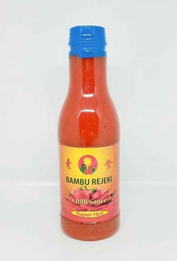 Sambal Botol Bambu Rejeki Vegetarian Vegan Super Hot / Sweet Hot ...