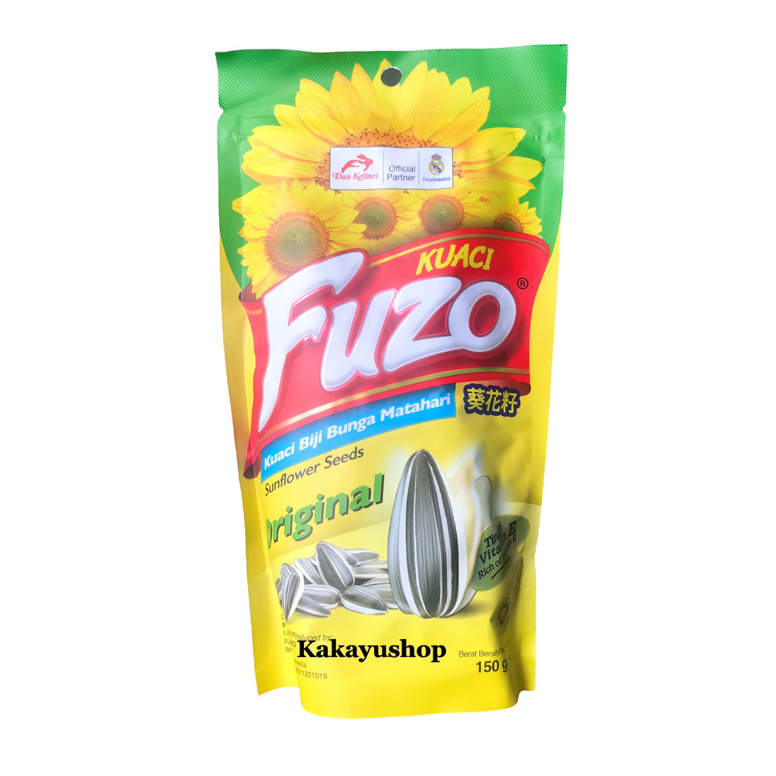 FUZO Kuaci Biji Bunga Matahari 140 gr - Makanan | Lazada Indonesia