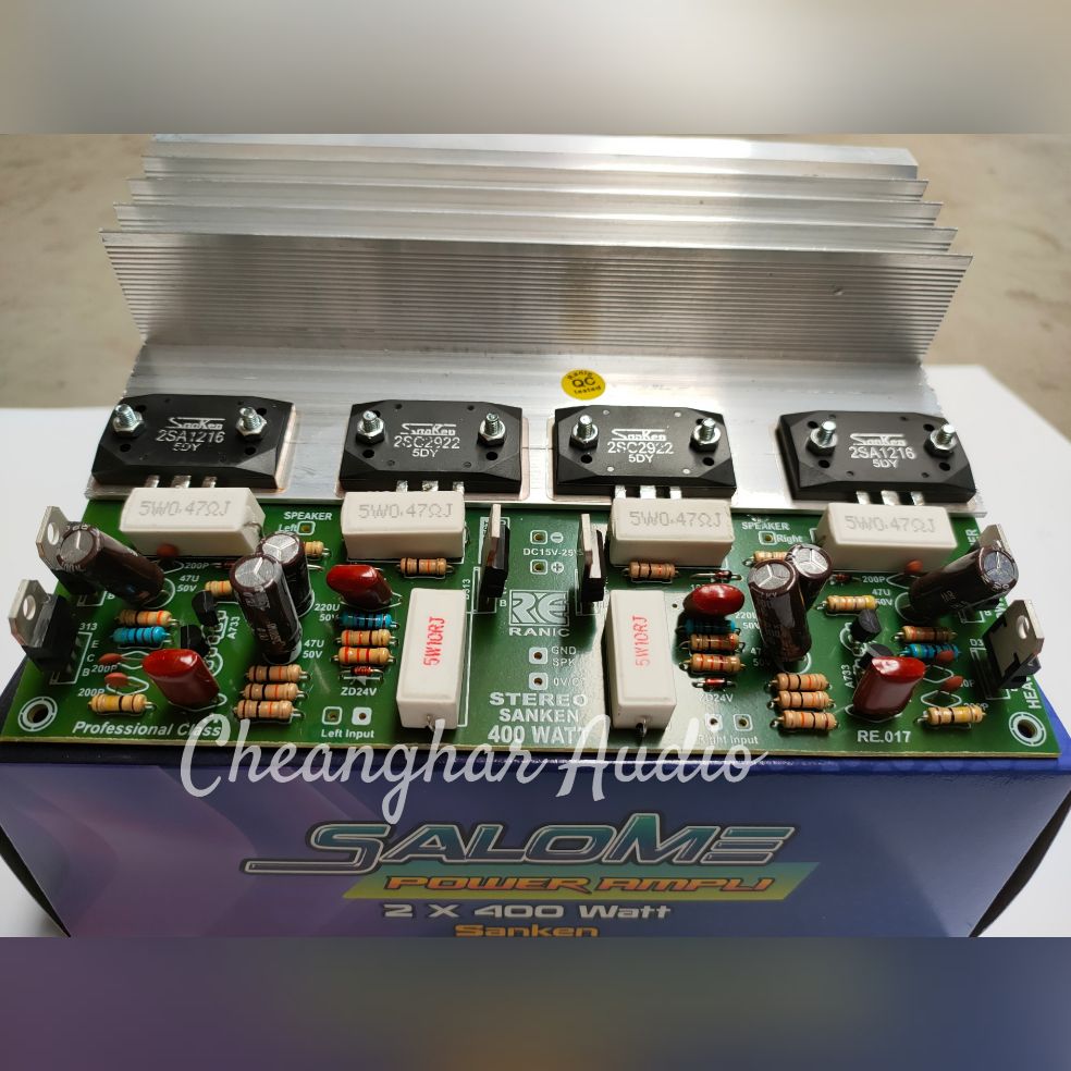 Kit power amplifier sanken 2x400w stereo | Lazada Indonesia