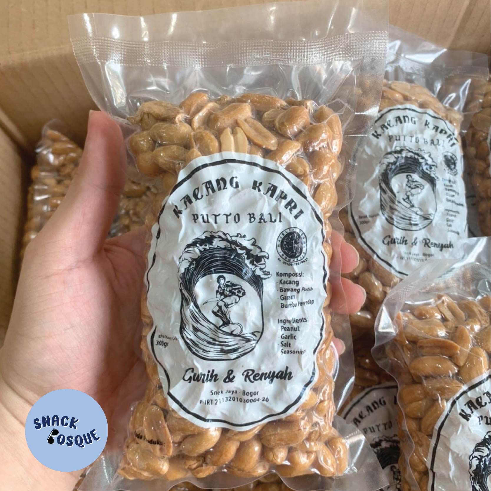 Kacang Kapri Bali 300GR / Kacang Kapri Putto Bali / Kacang Bali Jumbo ...