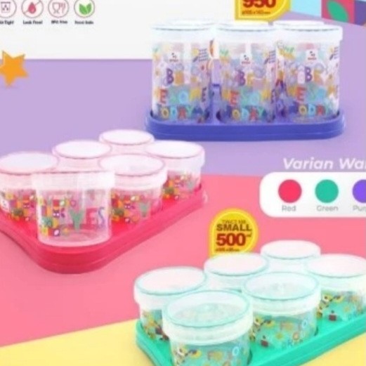 Toples Set Cantik Cesena Bygy 6 toples +1 nampan Simple Minimalis | Lazada Indonesia