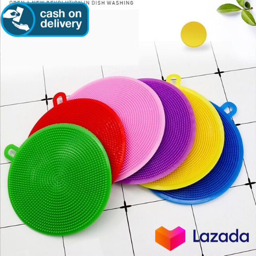 Raynoor - Spon Tapas Bantal / Sponge / Spons Cuci Piring Dapur | Lazada ...