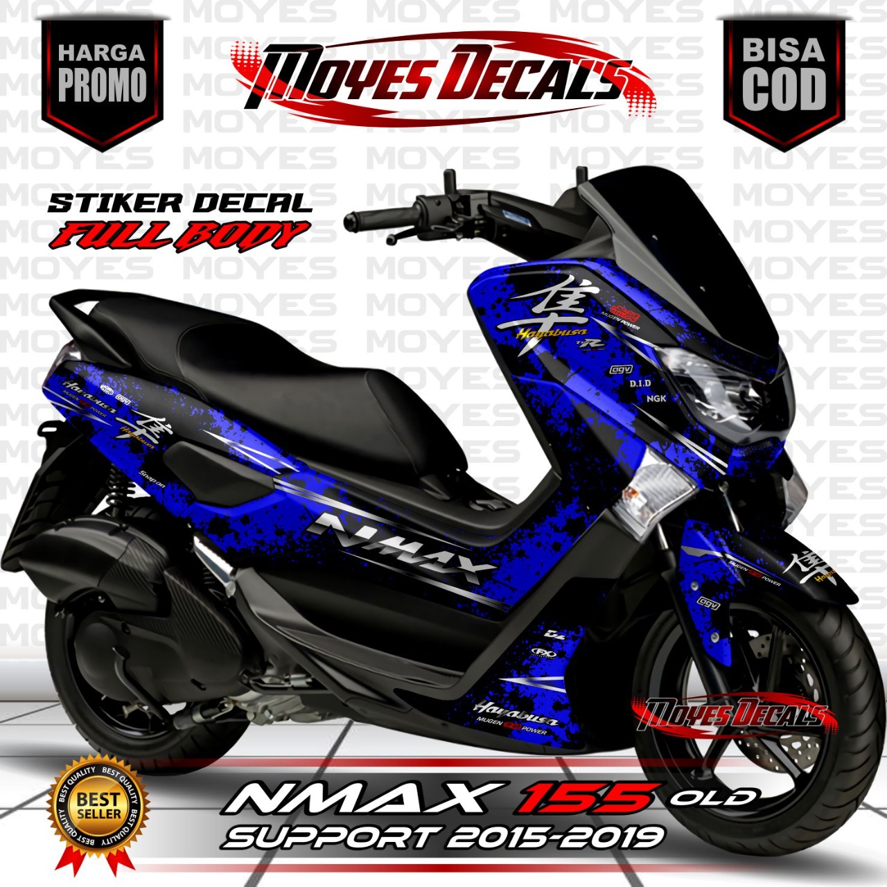 ⭐⭐⭐⭐⭐NMAX 155 ( COD ) DECAL NMAX FULL BODY STICKER DECAL NMAX 155 ...