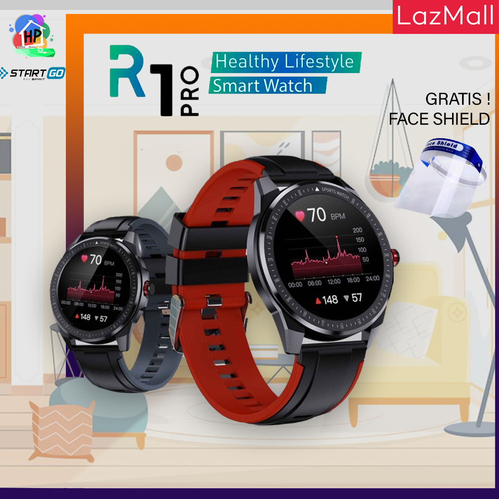 Advan Smartwatch Pria Wanita Terbaru StartGo R1 Pro Jam Tangan Sport ...