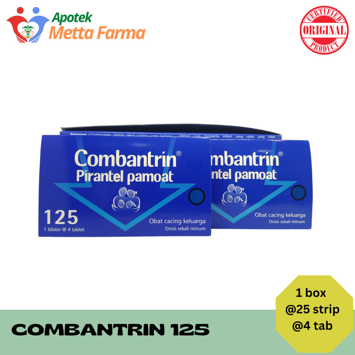 Combantrin 125 mg 4 Tablet / Obat Cacing | Lazada Indonesia