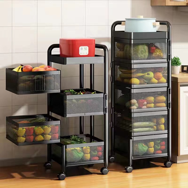 Rotary Magnet / Rak Besi magnet 5 susun / Rak Dapur / Rak 4 Susun / Rak ...