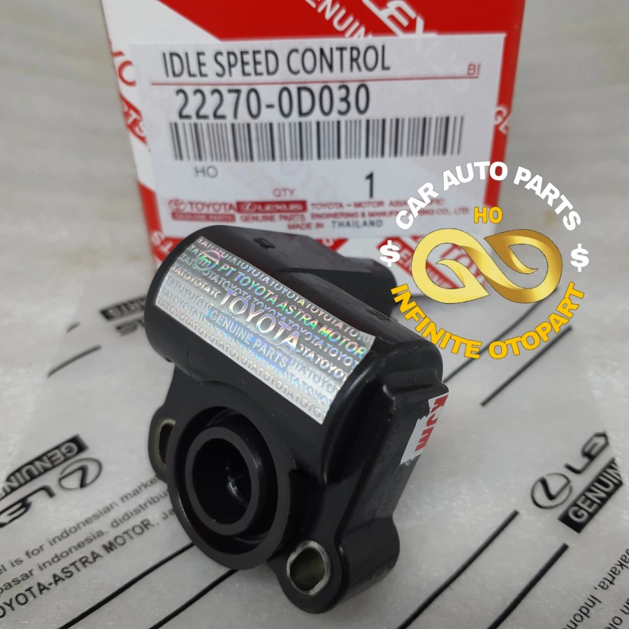 IDLE SPEED CONTROL ISC ACTUATOR TOYOTA VIOS YARIS LIMO KIJANG | Lazada ...