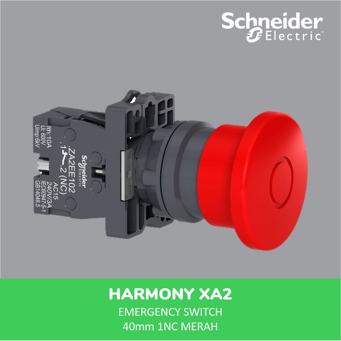 Harmony Easy RED EMERGENCY STOP TRIGGER TURN TO RELEASE - XA2ET42 ...