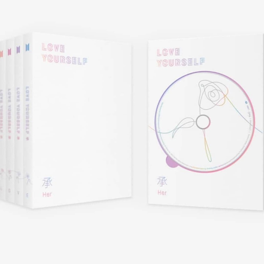 BTS - 5th Mini Album : LOVE YOURSELF 承 'Her' ( O ver.) / BTS HER ALBUM ...