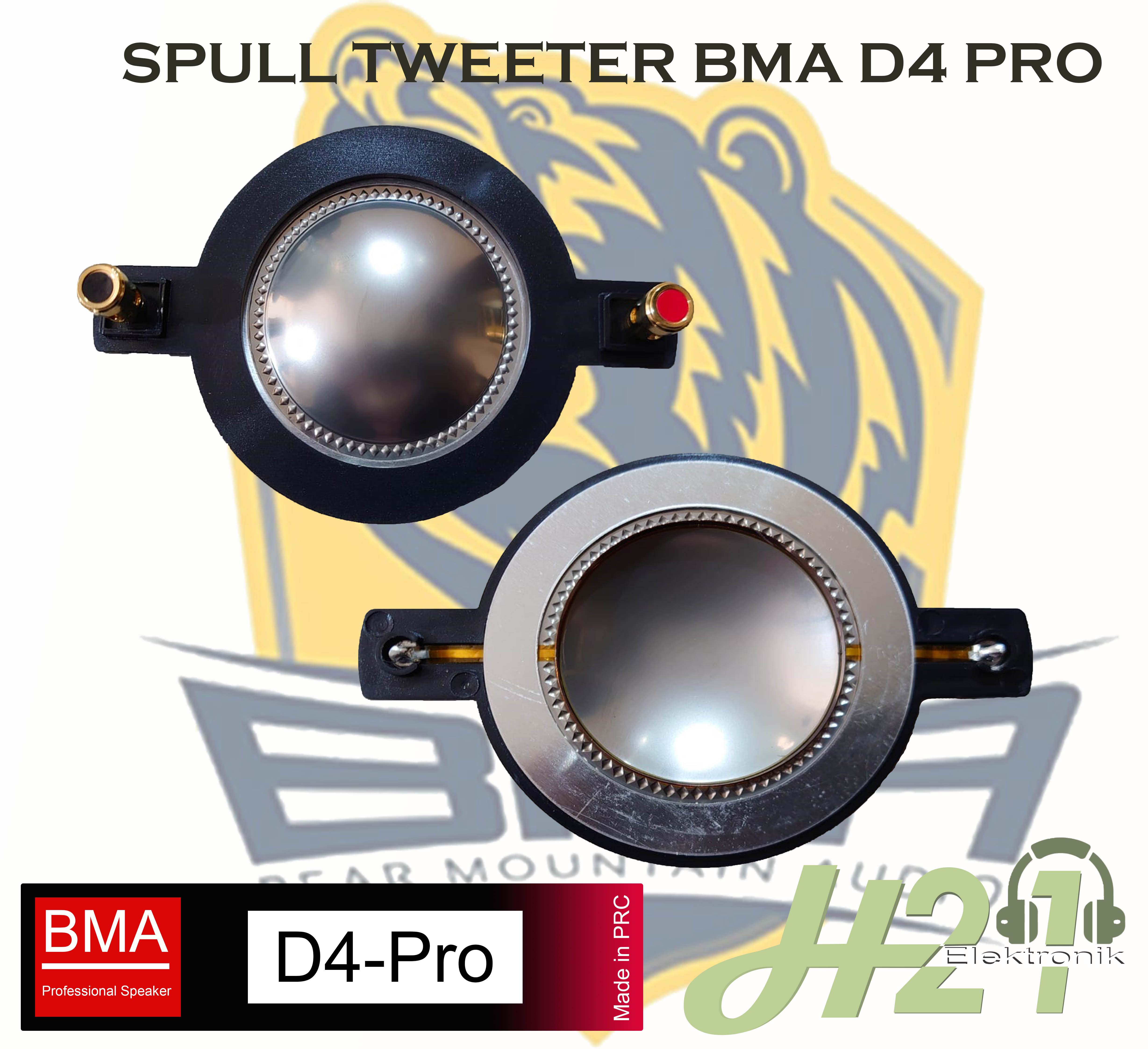 Spull Tweeter BMA D4 Pro Spul Spool Tweter Twiter Driver BMA D4 Pro ...