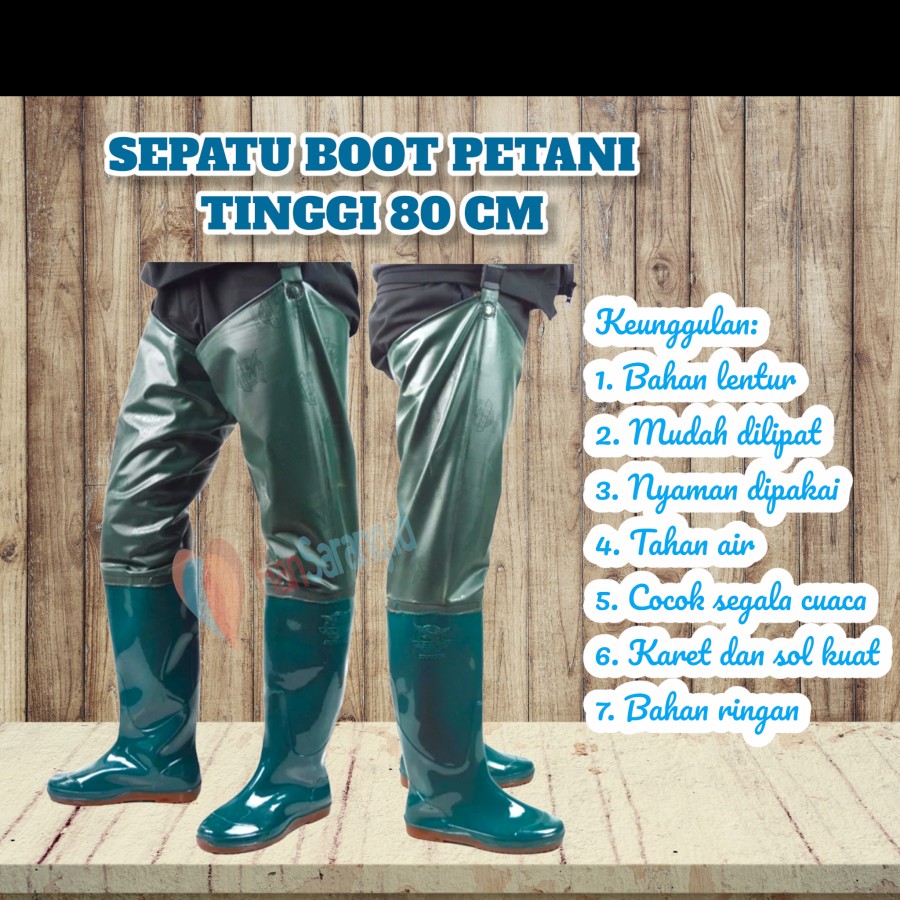 Sepatu Pertanian Tani Petani Boot Boots Boots But Bud Bot sawah ladang ...