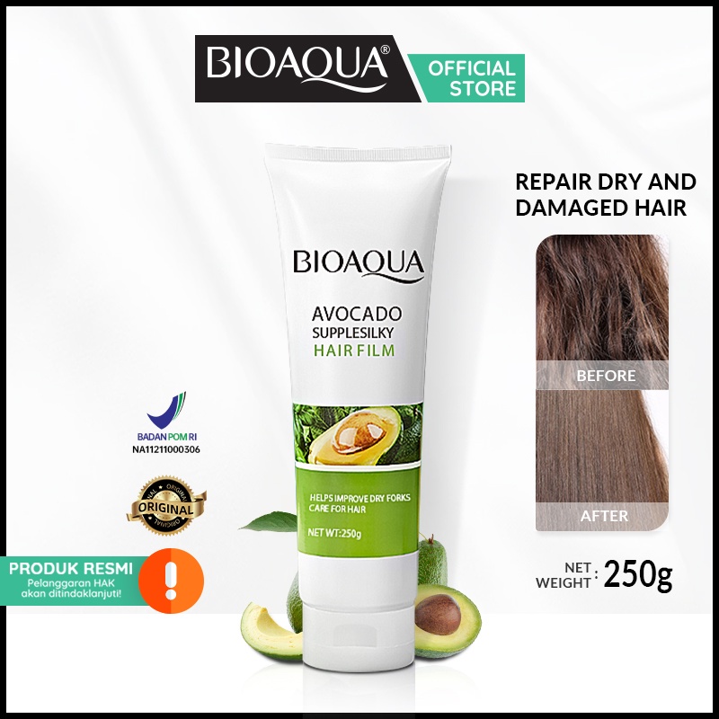 BIOAQUA Avocado Hair mask / Masker Rambut / Creambath / Treatment ...