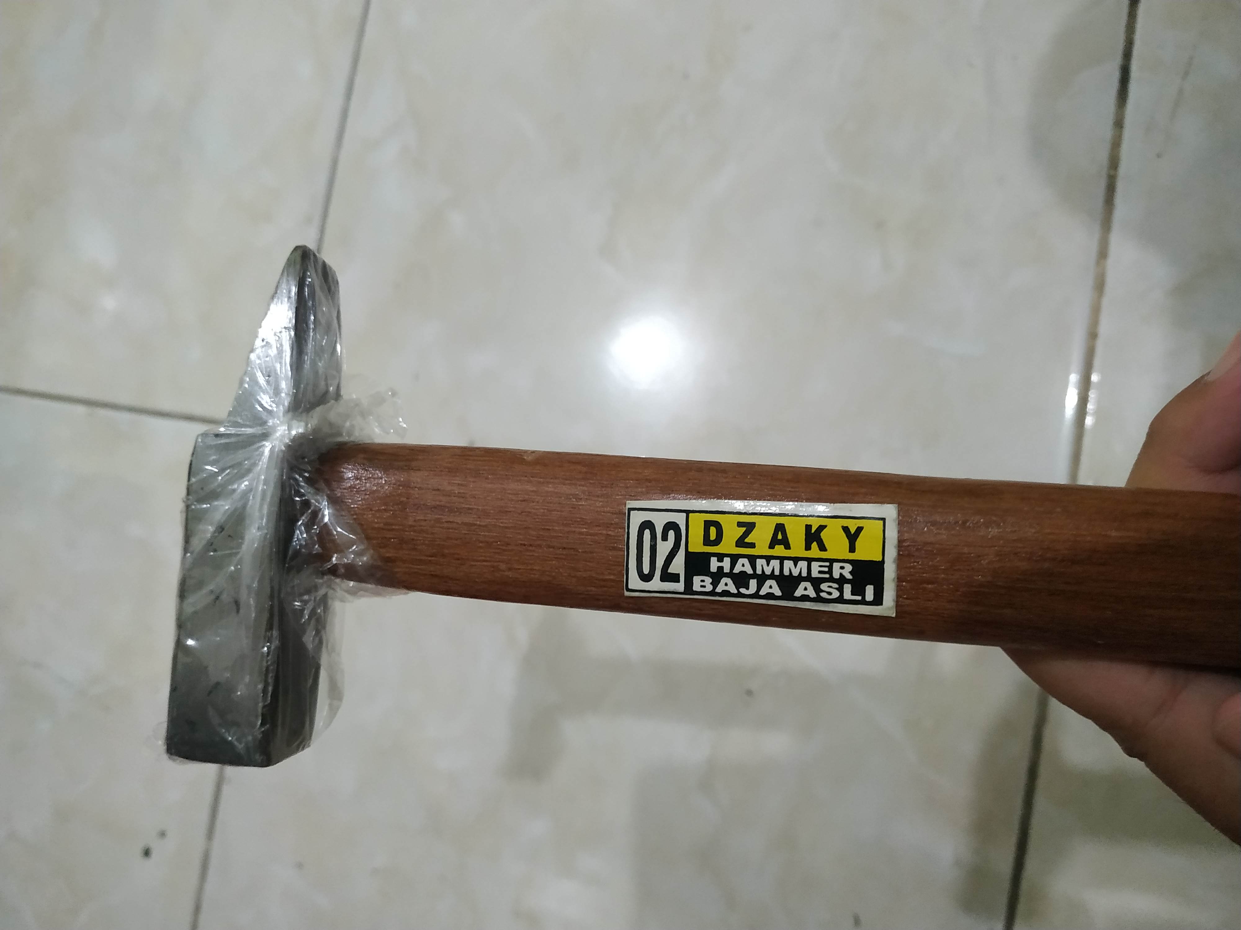 PALU BAJA/BESI ASLI GAGANG KAYU|PALU LANCIP |PALU KOTAK NO 03 BESAR ...