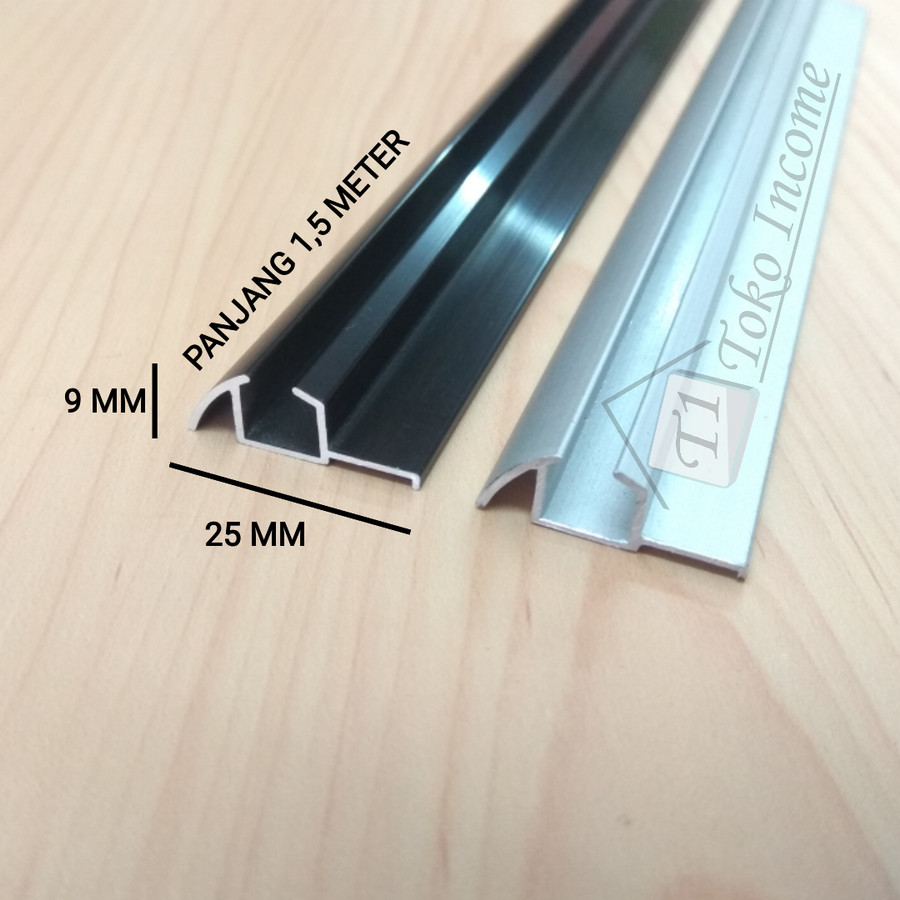 Rel Sliding Timbul 380 Pintu Lemari Geser Minimalis Sleding Eceran ...