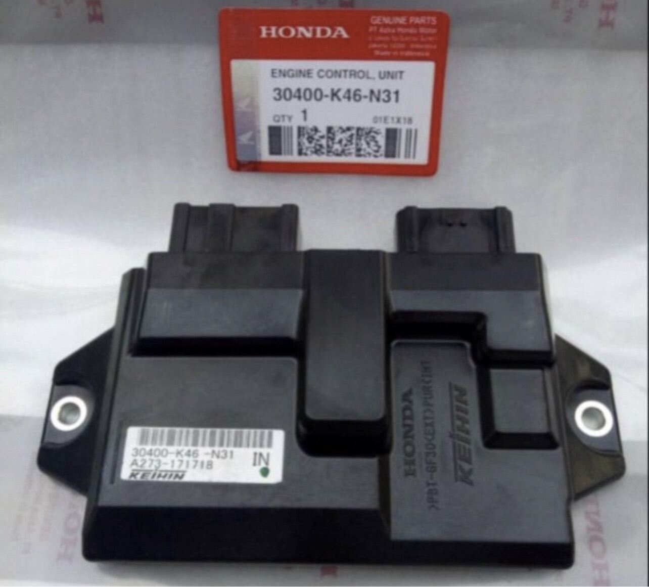 ECU CDI ECM VARIO110 ESP SCOOPY ESP 30400-K46-N31 N21 ORIGINAL HONDA ...