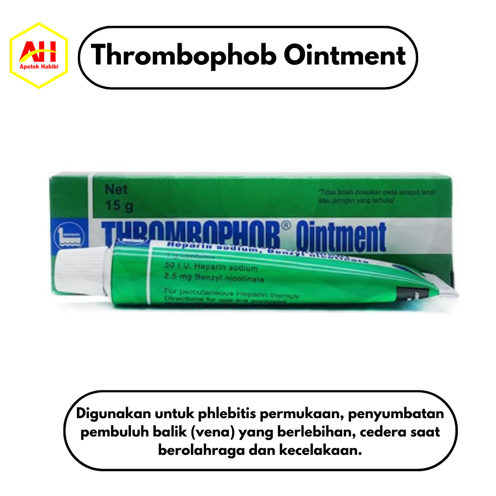 Thrombophob Ointment 15 g | Lazada Indonesia