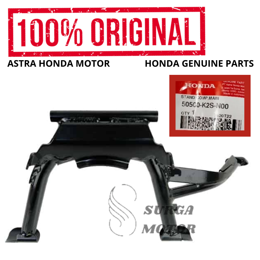 Standar Tengah Jagrak 2 Penyangga Motor Vario 160 K2S Original Honda ...