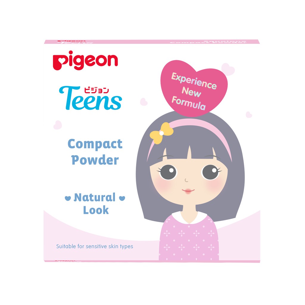 Pigeon Teens Compact Powder - 14gr (Kemasan Pink) | Lazada Indonesia