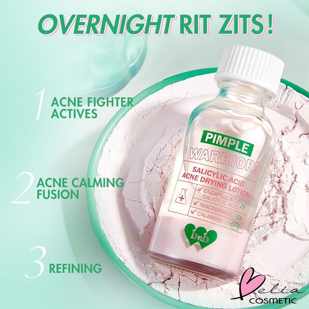 BARENBLISS Pimple Warrior! 35g | Salicylic Acid Acne Drying Lotion ...