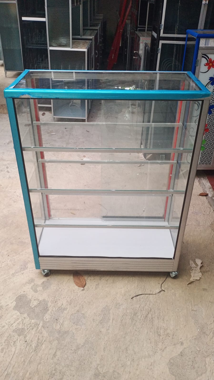 Rak Kaca Etalase Kaca 80 Cm RODA KHUSUS BOGOR Dan DEPOK | Lazada Indonesia