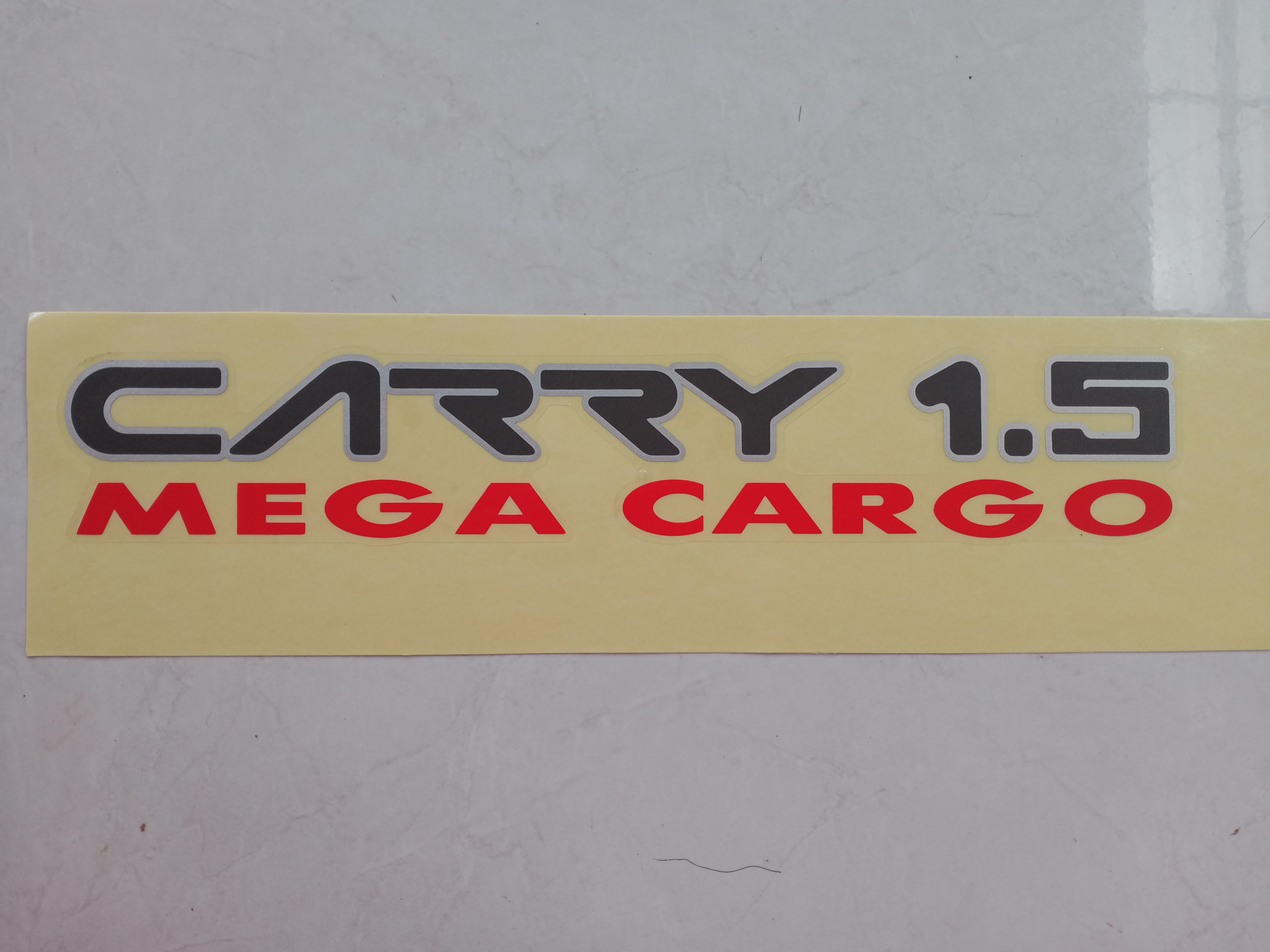 Stiker Striping Bak Mobil Suzuki Tulisan Carry 1.5 Mega Cargo | Lazada ...