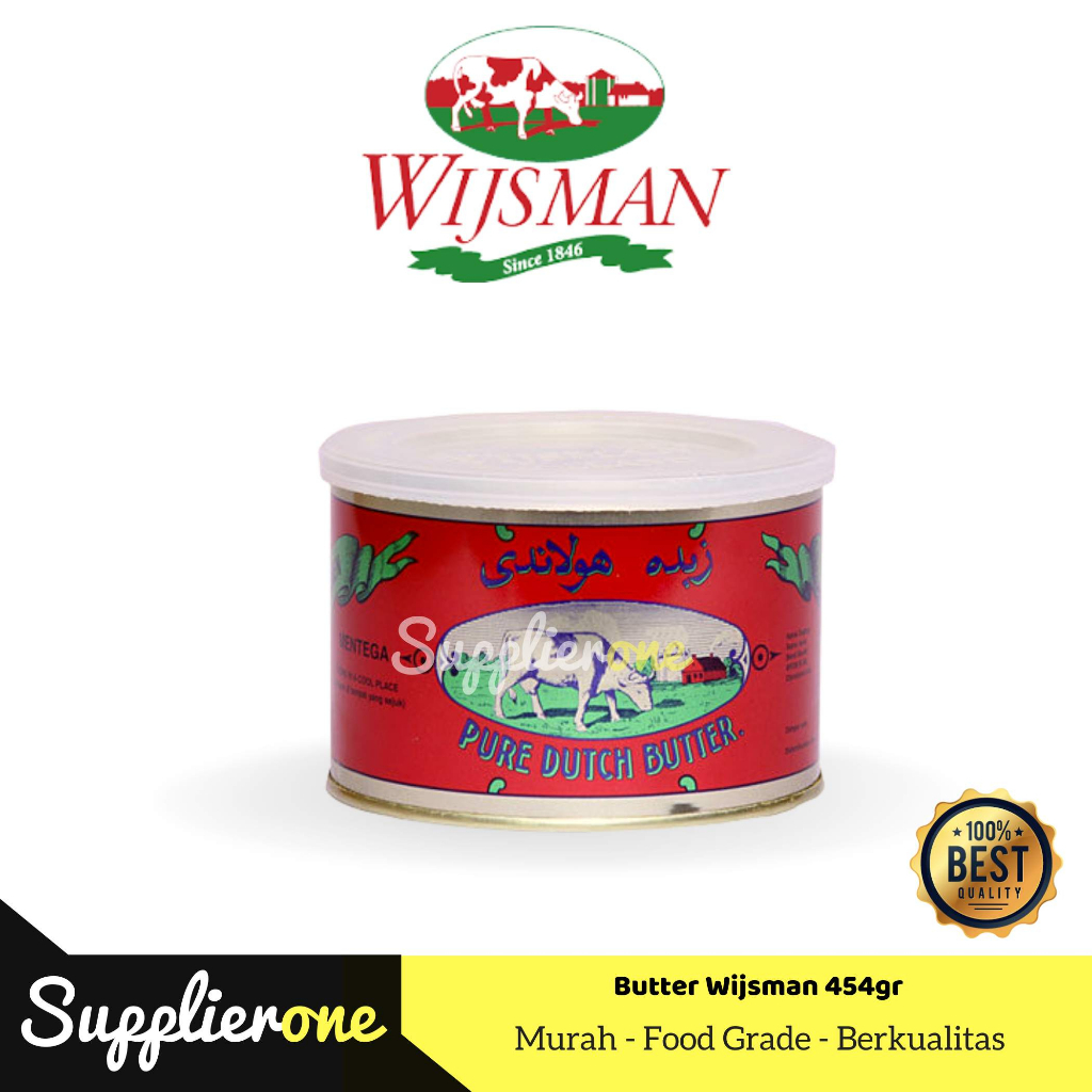 Wijsman Butter / Butter Kaleng / Butter Wijsman 1kg, 454gr, 200gr ...