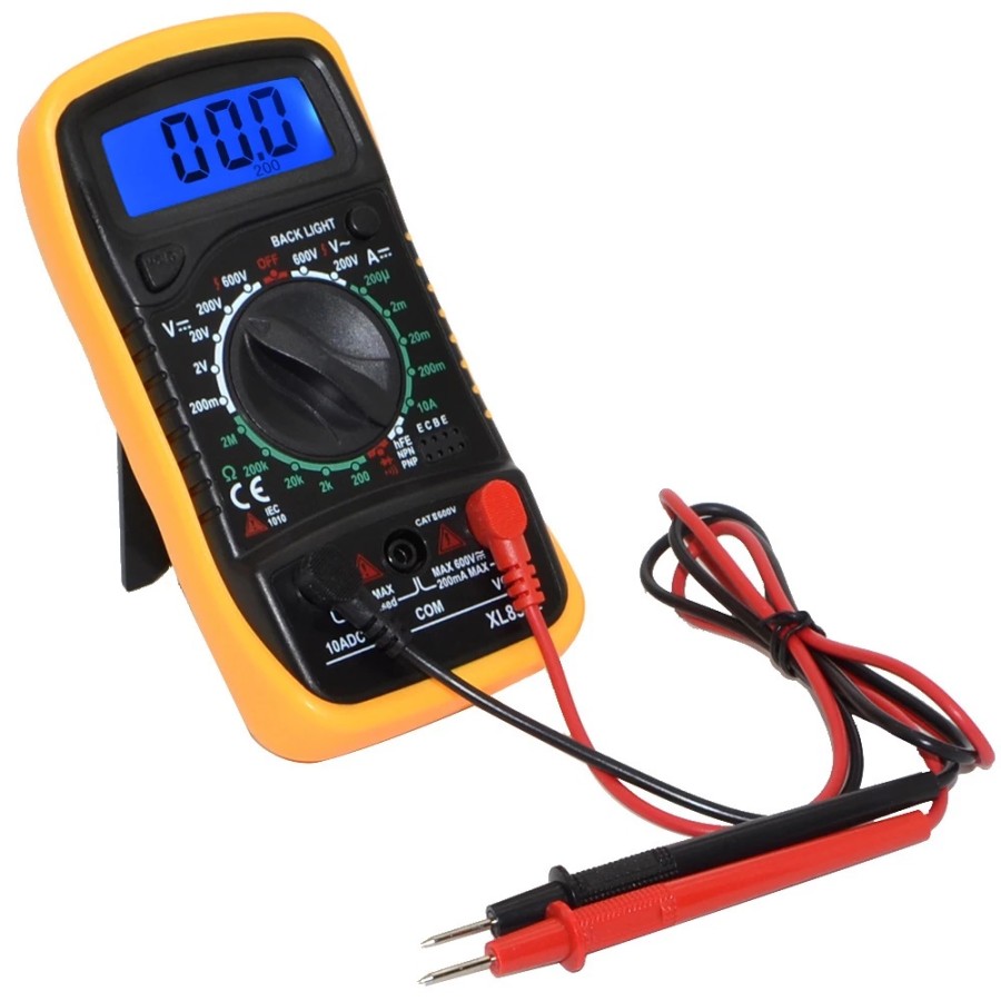 Multimeter Digital Multitester Excel XL830L CATII AVO Volt Amper Meter ...