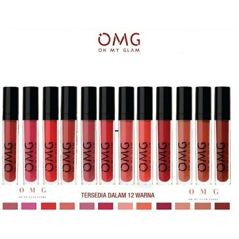 OMG Lipcream 1 box isi 12 pcs (bisa pilih warna) Harga Grosir Reseler | Lazada Indonesia