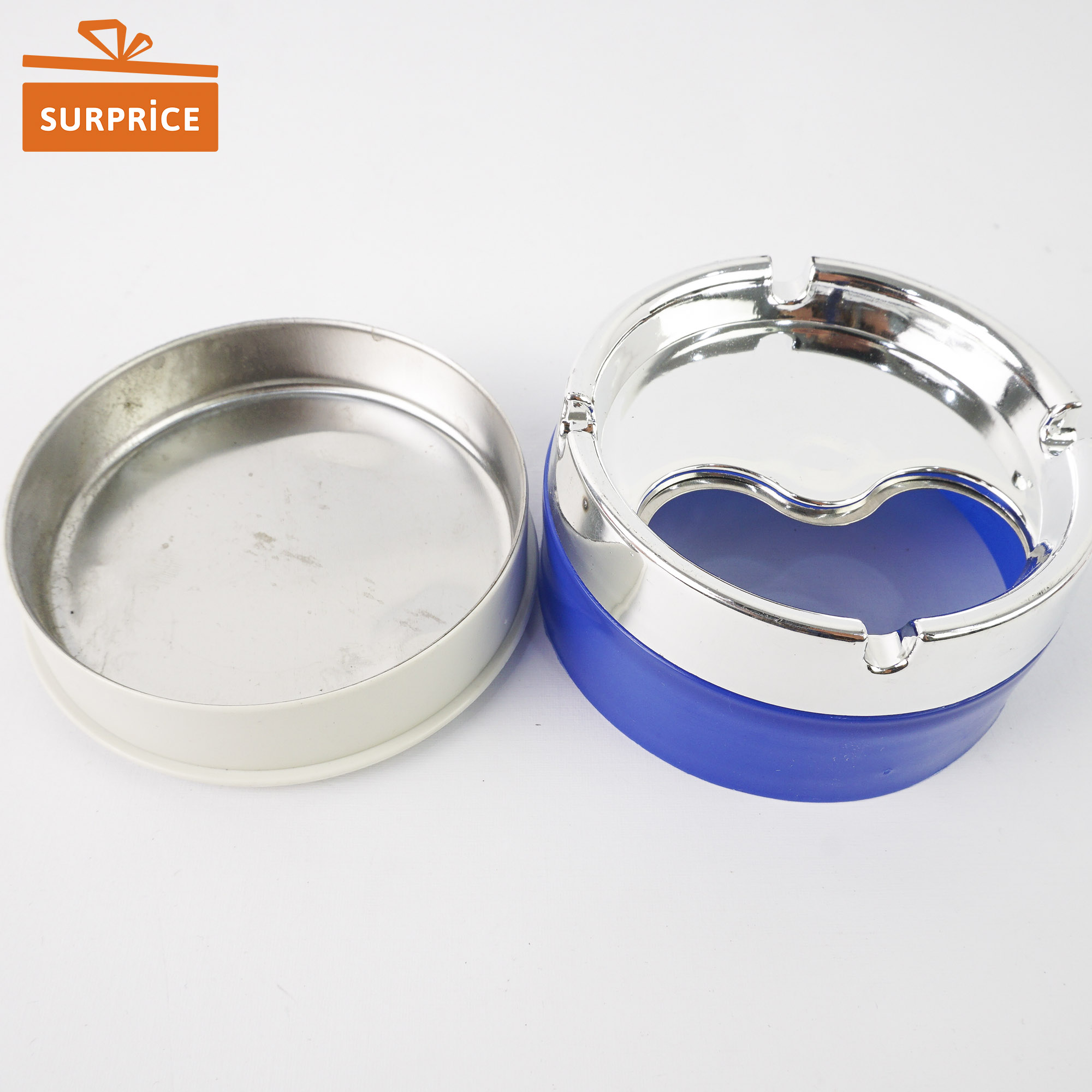 Asbak Rokok Stainless Steel / Asbak Rokok Bulat Warna / Asbak Unik 4 ...