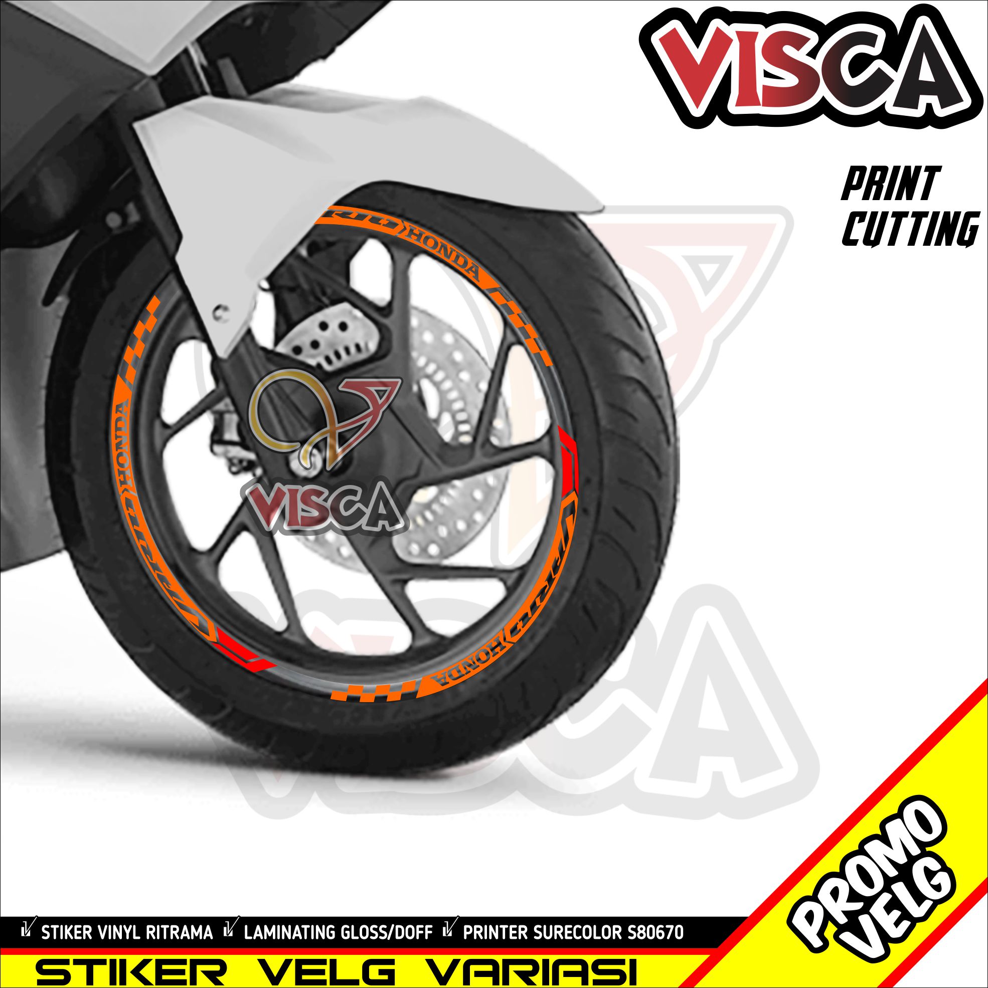 Stiker Velg List Velg Motor Cutting Sticker Velk Vario Motif Vario Type ...