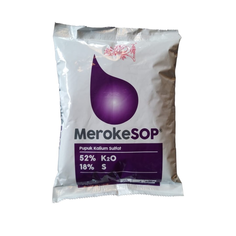Pupuk Meroke SOP Kalium Sulfat 1 Kg Kemasan Pabrik Hidroponik | Lazada ...