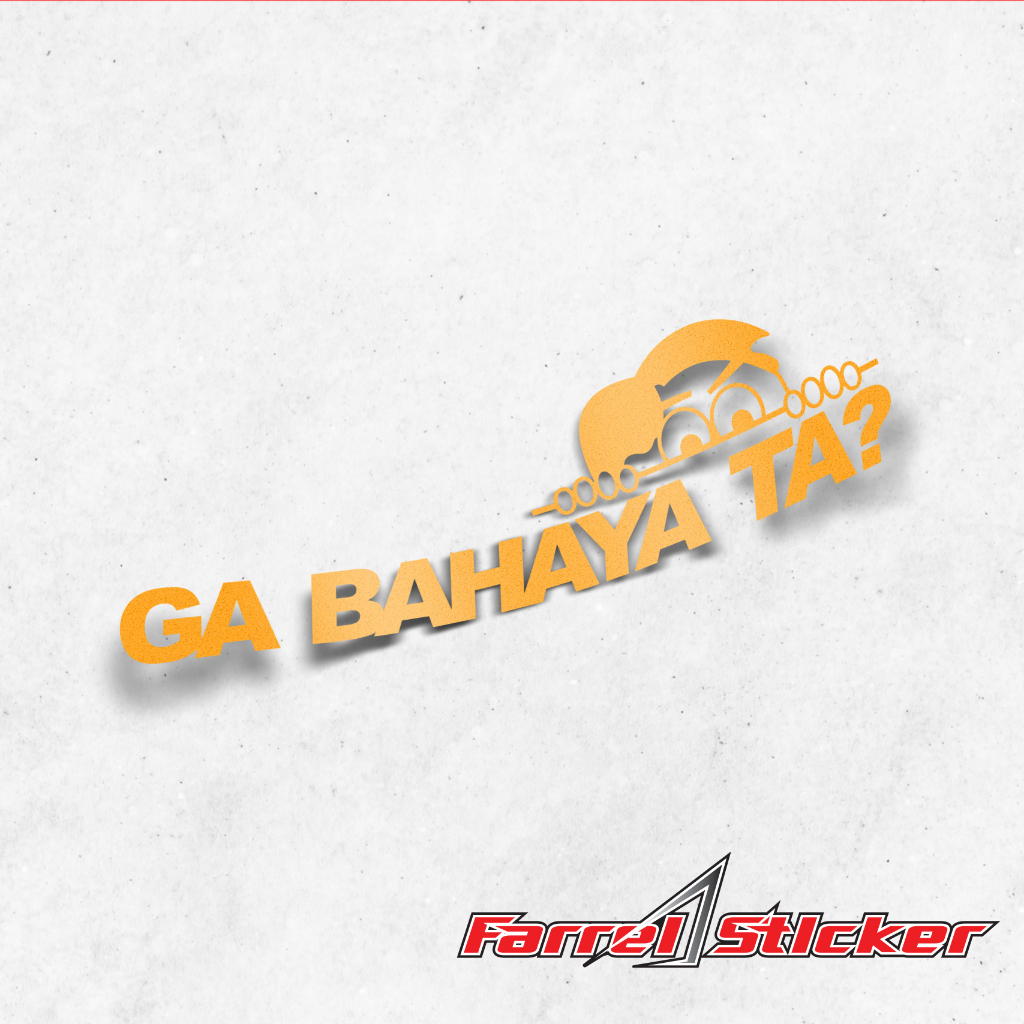 Sticker sticker Gak Bahaya Tah ngintip | Lazada Indonesia
