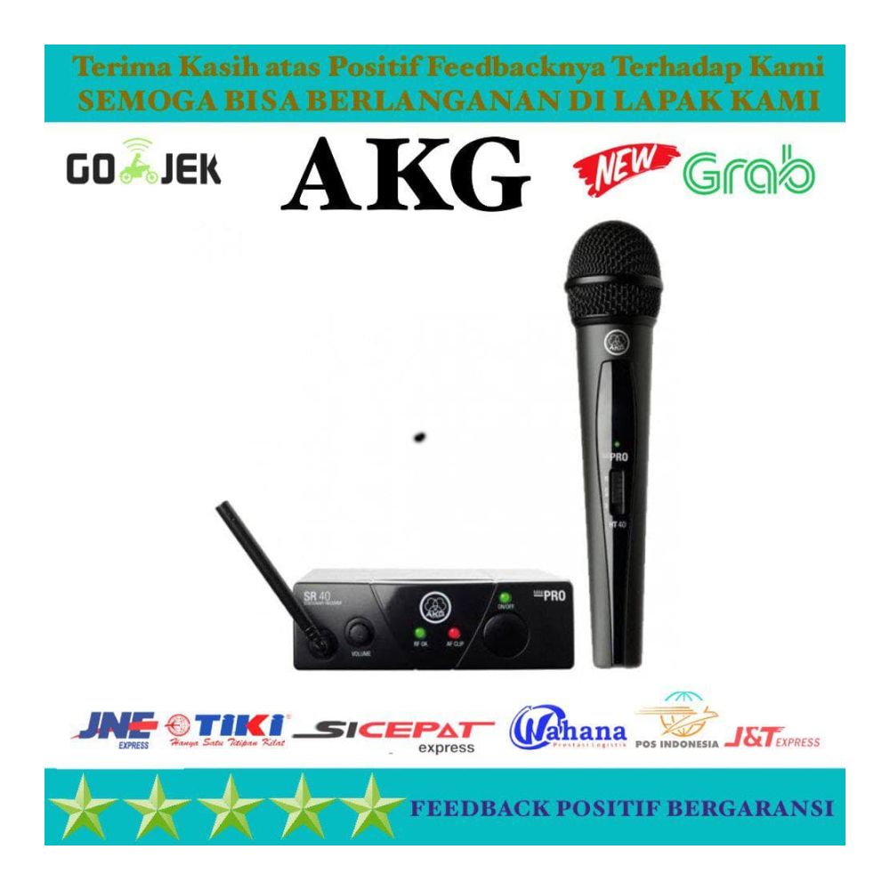 Mic Wireless AKG WMS 40 Pro Mini 1 ORIGINAL premium | Lazada Indonesia