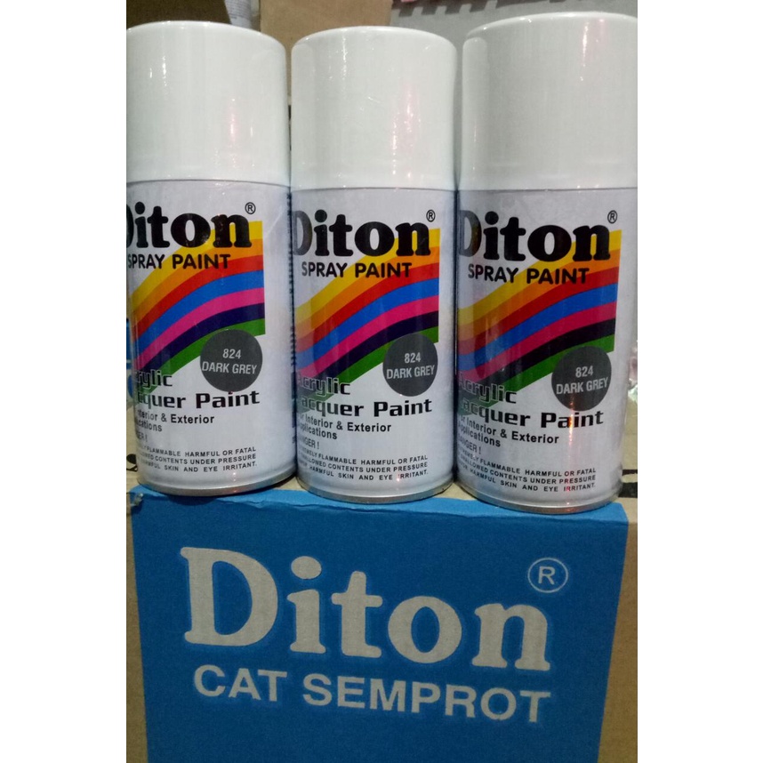 Pilok pilox diton dark grey 824 300CC abu gelap diton 300cc | Lazada ...