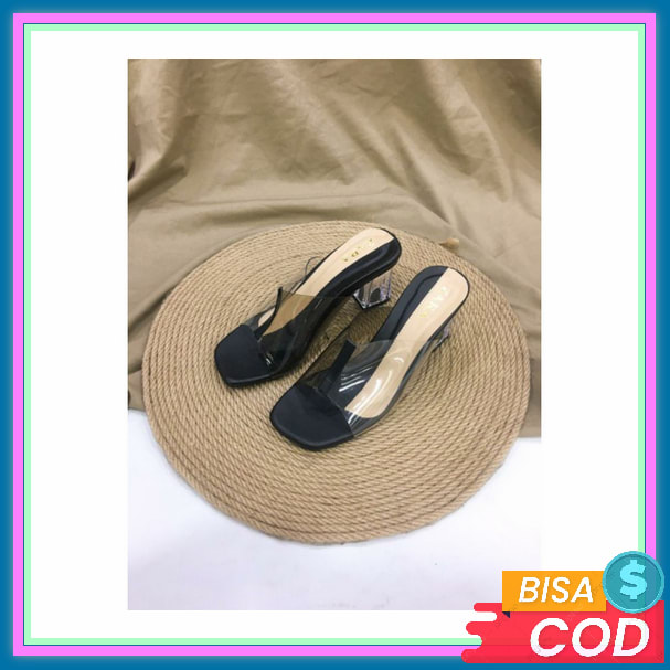 Hills Wanita Terbaru 2022 Kekinian Import Aesthetic Remaja Cewek Hitam ...