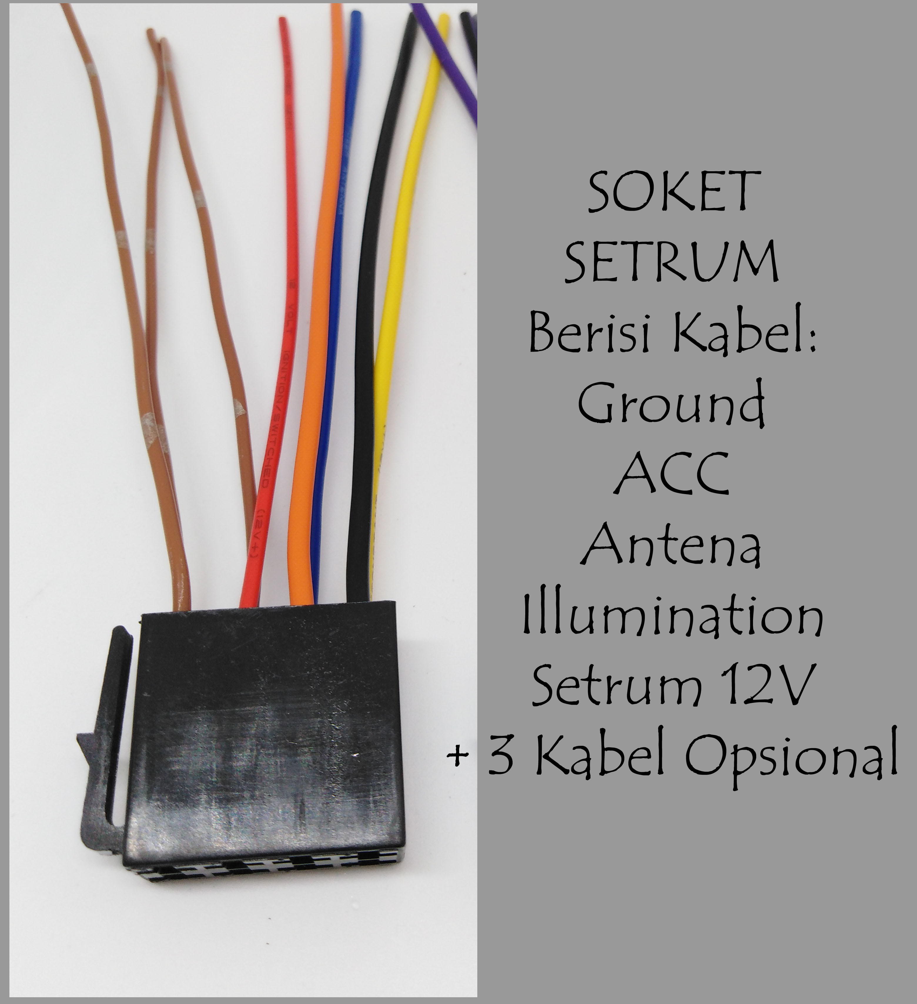 Soket Head Unit ISO ECERAN Silakan Pilih Soket Setrum atau Soket ...