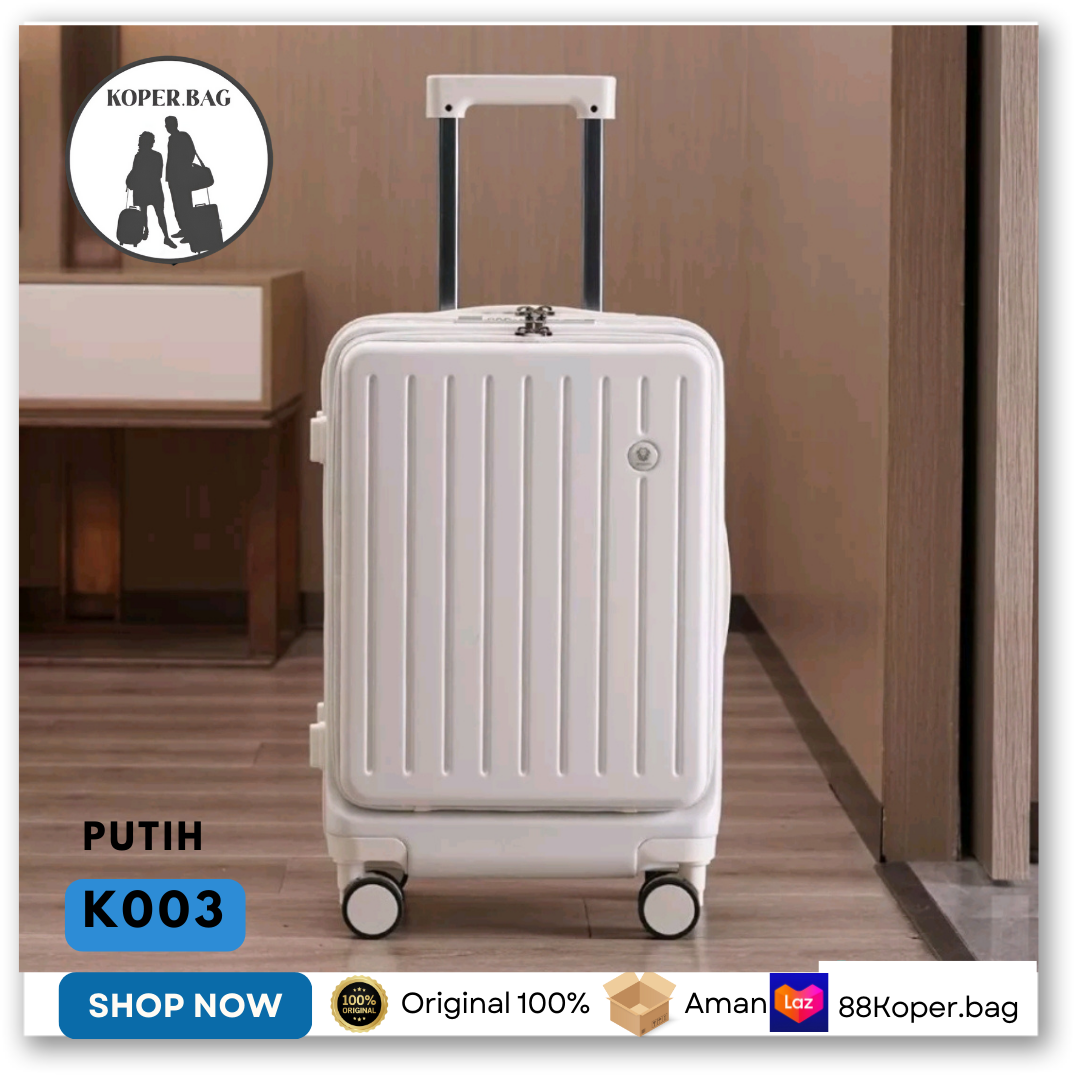 KOPER LAPTOP ROAMING K003 20 - 24 inch Dengan Slot Tumblr + Slot USB ...