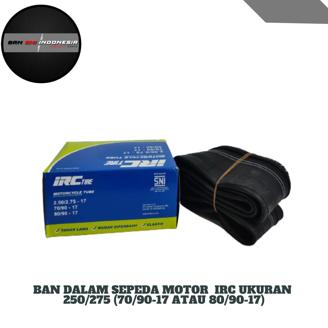 Ban Dalam Motor IRC RING 17 Ukuran 250/275 ( 70/90 Dan 80/90) Untuk Ban ...