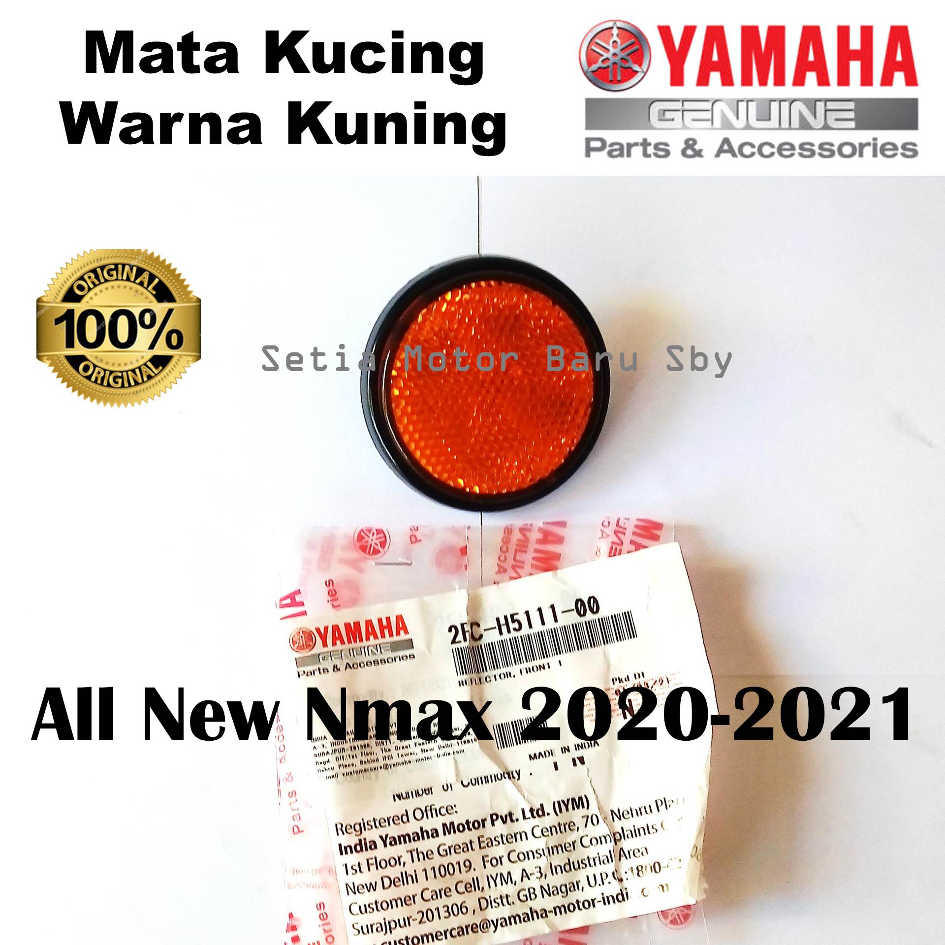 Mata Kucing Kuning All New Nmax N Max 2020-2021 Asli Yamaha Surabaya ...