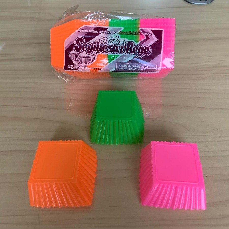 Cetakan Kue Agar Ager Cup Jelly Coklat Puding Hati Bintang Bulat 12pcs ...