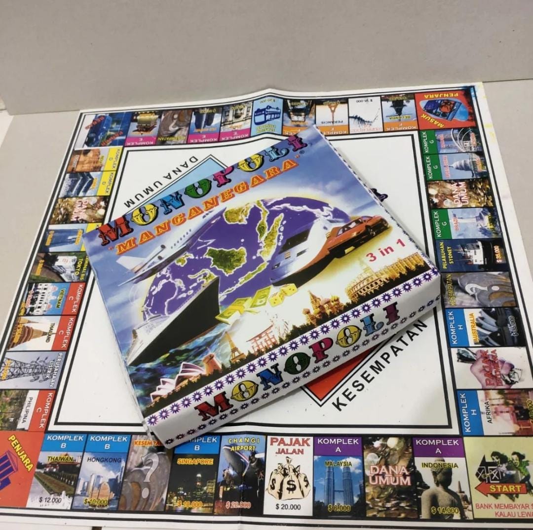mainan monopoli mancanegara set kumplit | Lazada Indonesia