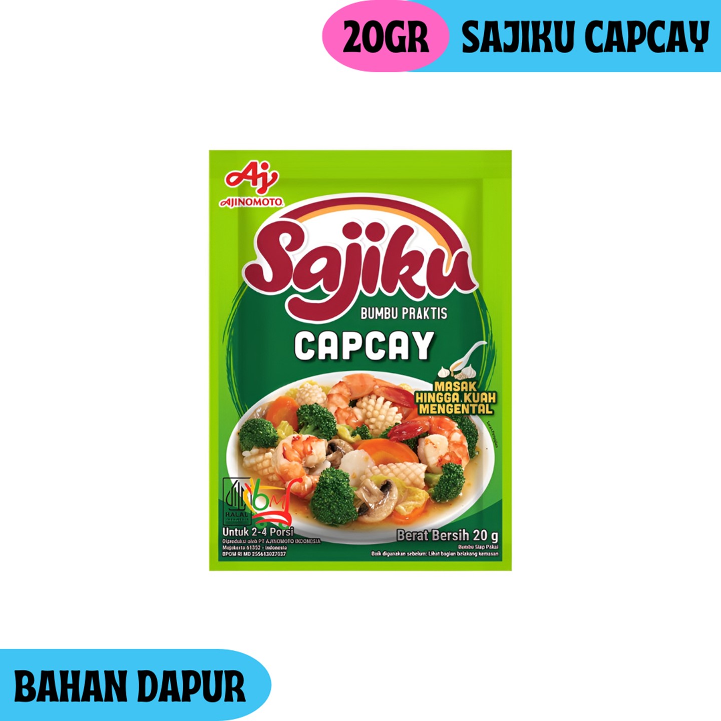 Sajiku Capcay Bumbu Masak Praktis dari Ajinomoto | Lazada Indonesia